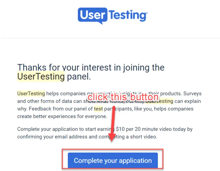 How to create an account on UserTesting.com? - Digital Bazaari