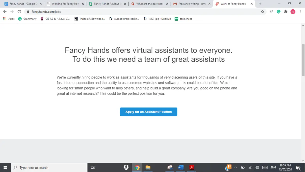 Earn Money Online by Becoming a Virtual Assistant - Fancy Hands (US ...