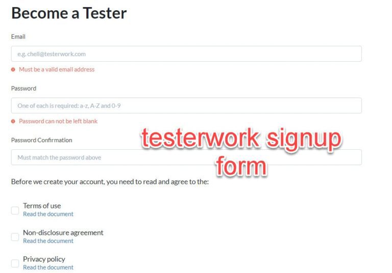Testerwork: Earn for Testing Websites and Apps (+ tips to get more ...