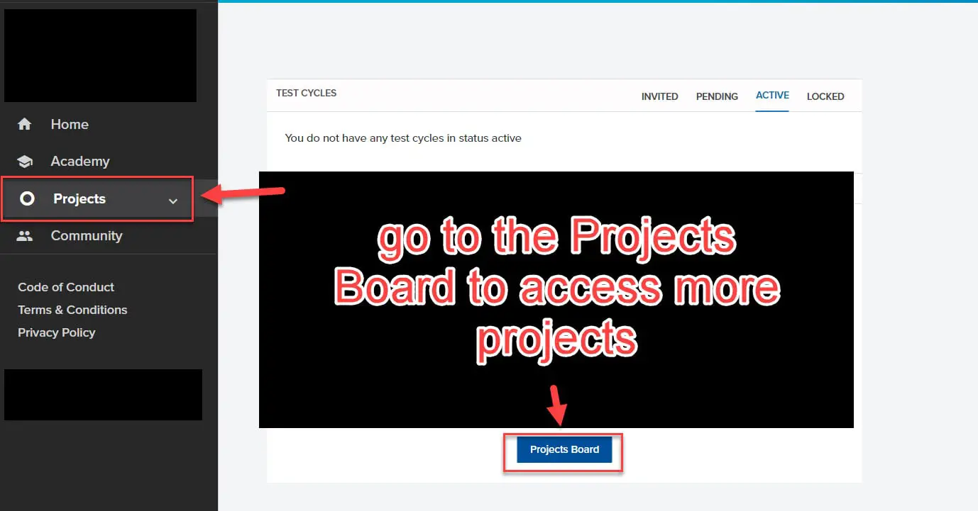 Cannot get test projects at uTest? Try these tricks. (Updated ...